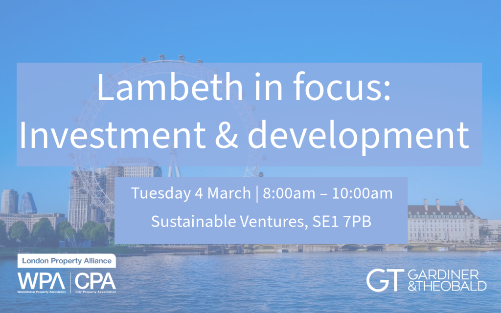 Lambeth in focus: Investment and development - London Property Alliance
